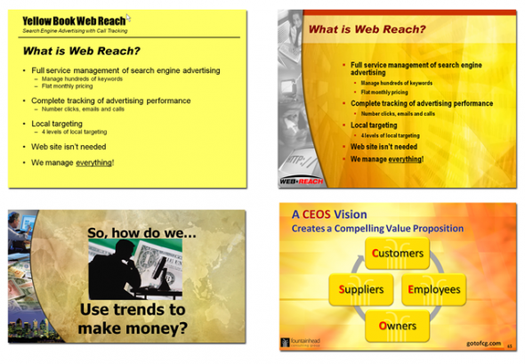 The Psychology of the Color YELLOW in Business Presentations